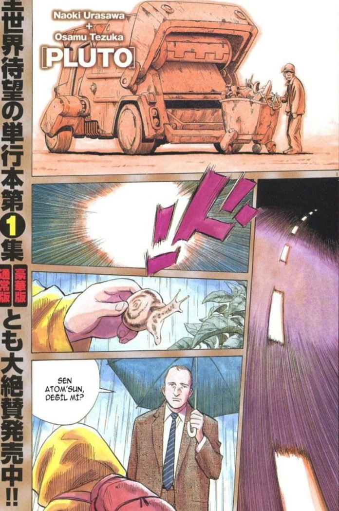 PLUTO - Anime Robot Dizisi - Güneşin Tam İçinde